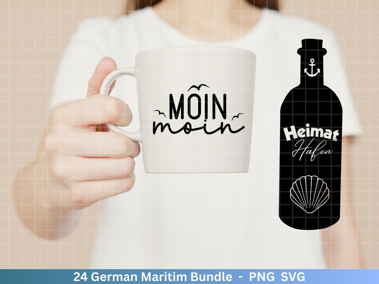 German Nautical Bundle - Moin Plotterdatei - Maritim svg - Nautical ...