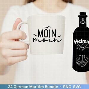 German Nautical Bundle - Moin Plotterdatei - Maritim svg - Nautical Clipart - Leuchtturm svg ...
