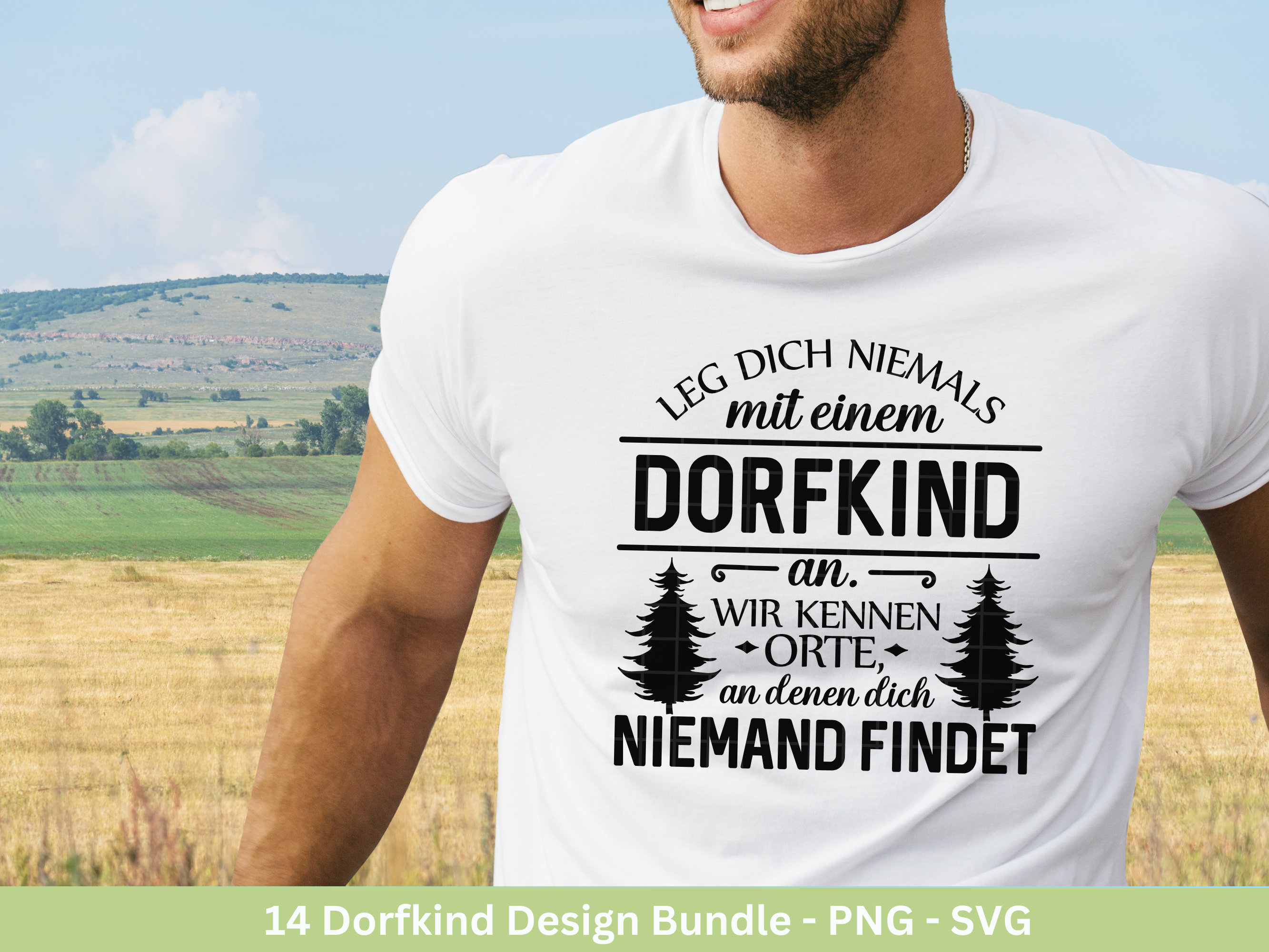 German Plotter File Village - Village Child and Proud of It - Farm Svg ...