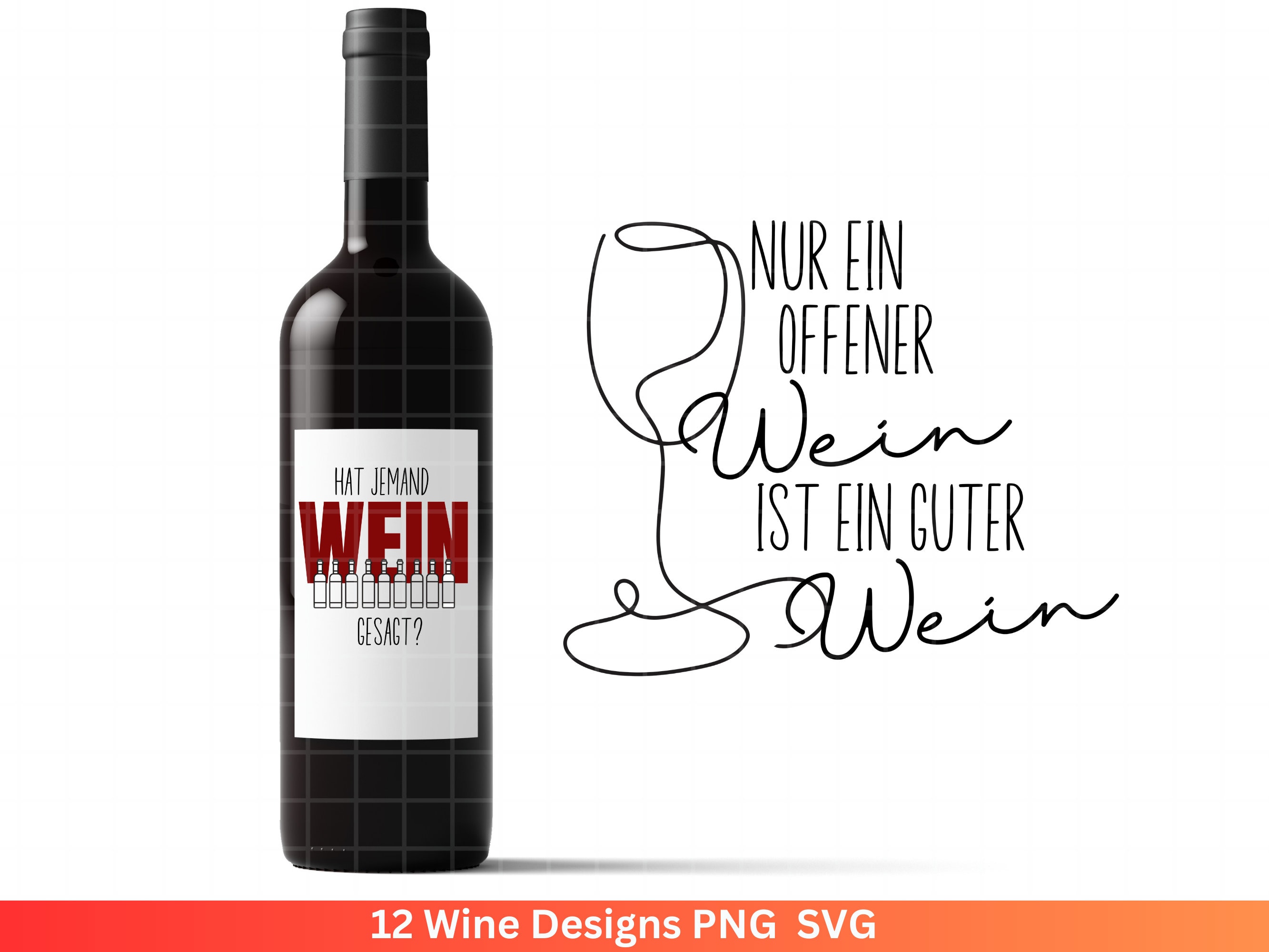 German Wein Svg Png Bundle Wine Svg Wine Quote Svg - Etsy
