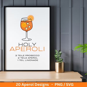 German Plotter File Aperol Svg Png Bundle - Holy Aperoli Svg - Aperol ...
