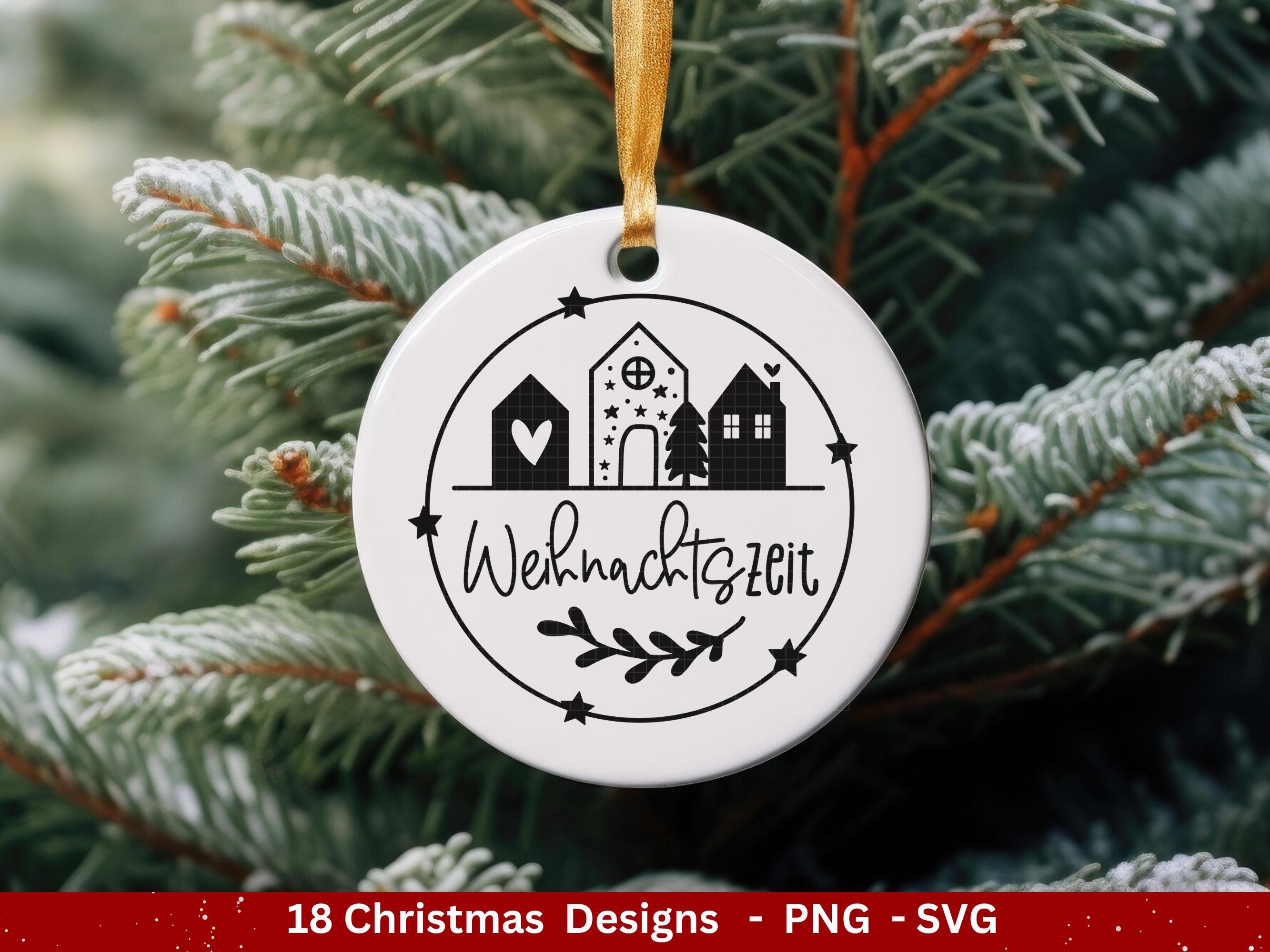 German Plotter File Christmas - German Christmas Lettering - Christmas ...
