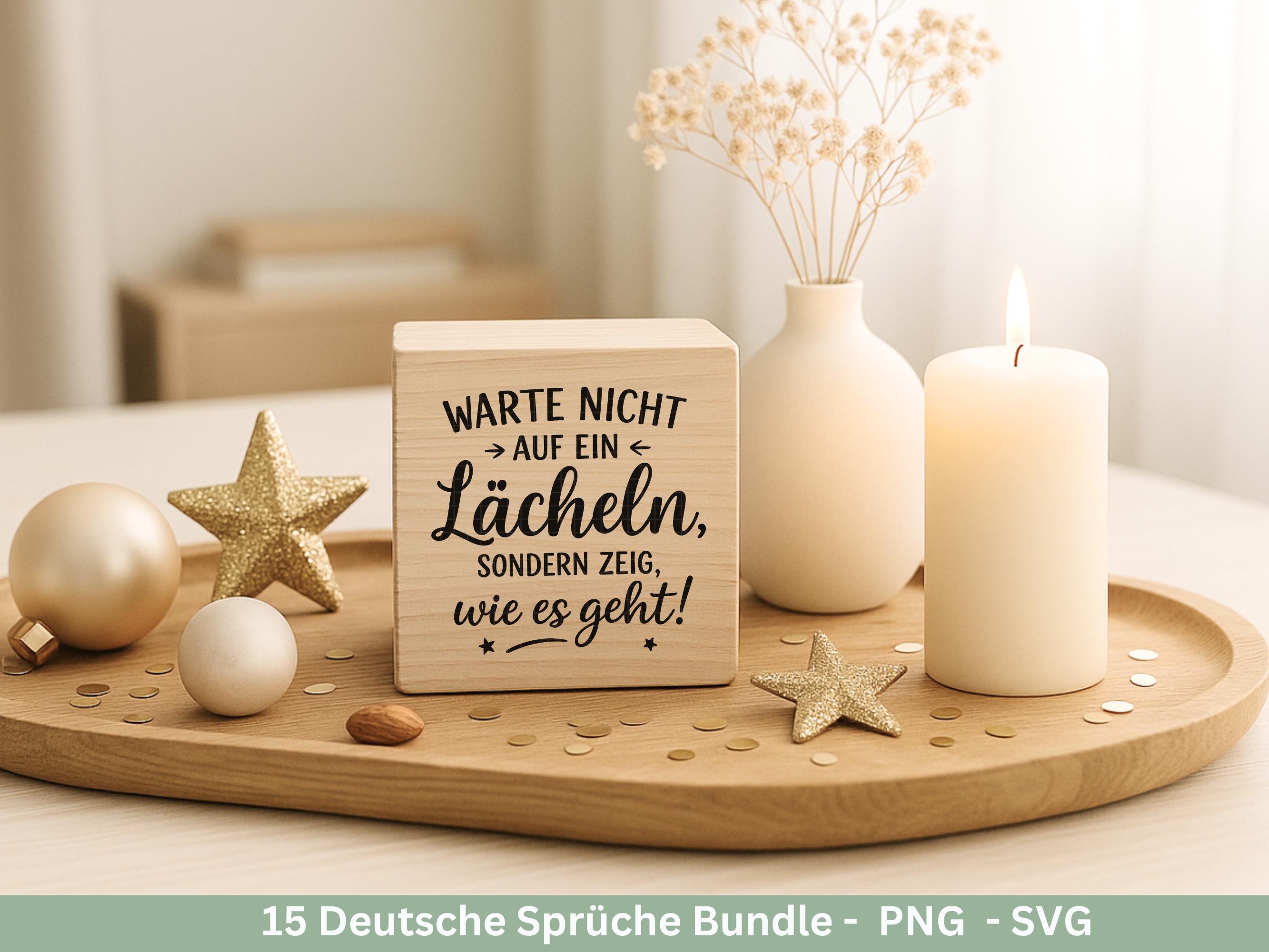 Positive Sprüche SVG – Motivations Sprüche Plotterdatei & Laserdatei ...