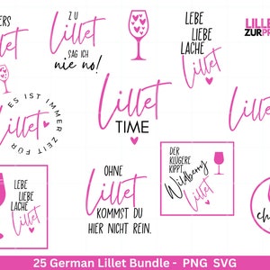 German Lillet Svg Png Bundle Wildberry Lillet Svg Alcohol Svg Cricut ...