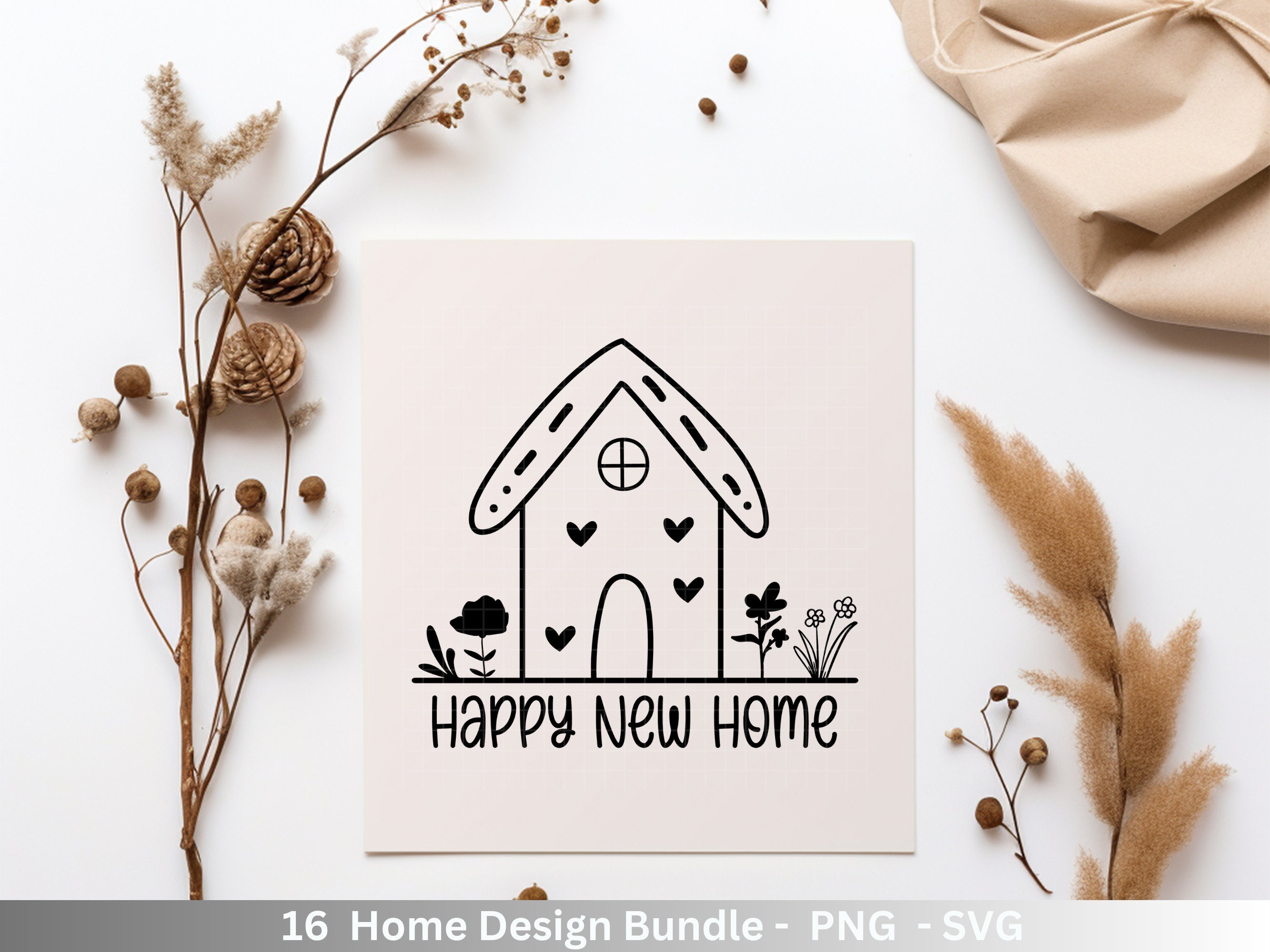 Plotter File Home SVG - Home Lettering Sayings SVG - Clipart Plotter ...