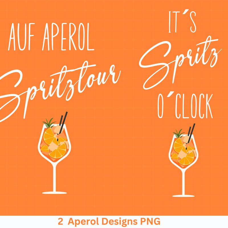 Aperol spritz plotterdatei - Etsy.de