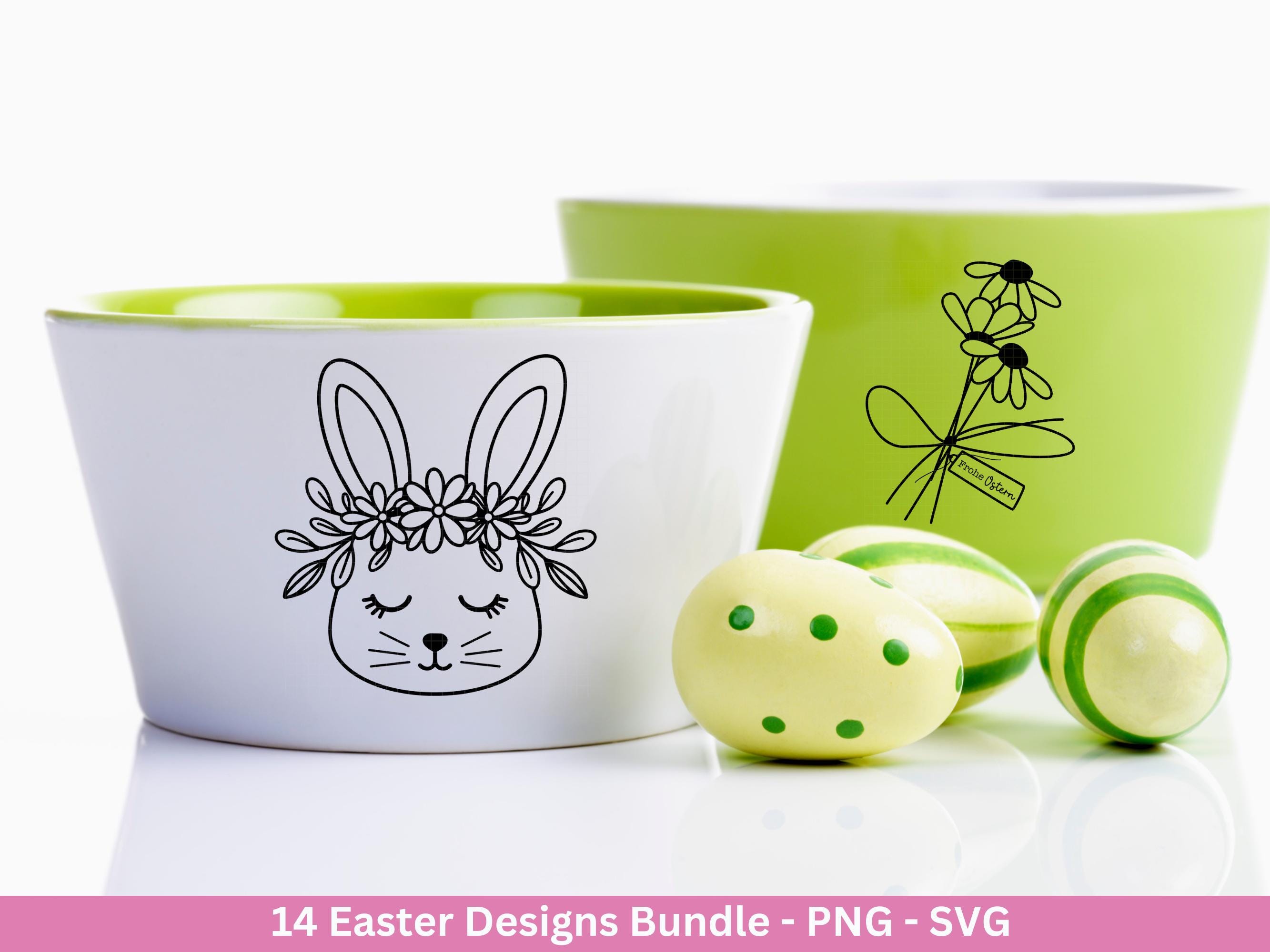 Deutsche Ostern Plotterdatei Bundle svg - Ostern Designs deutsch ...