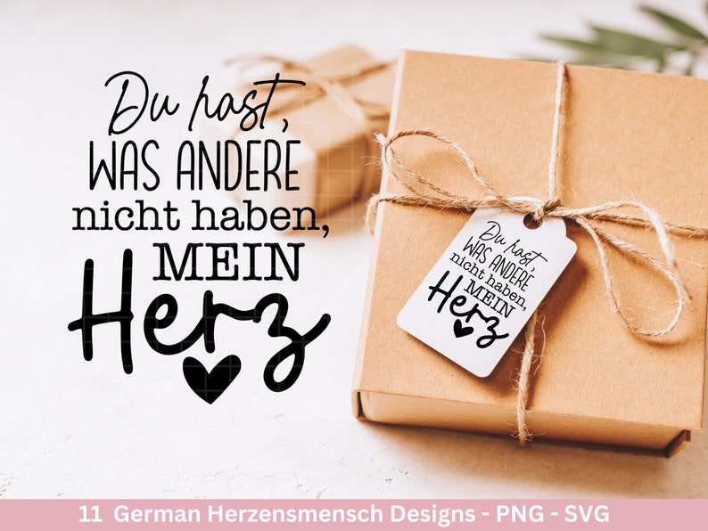 German Plotter File "heartfelt Person - Thank You SVG - Best Friends ...