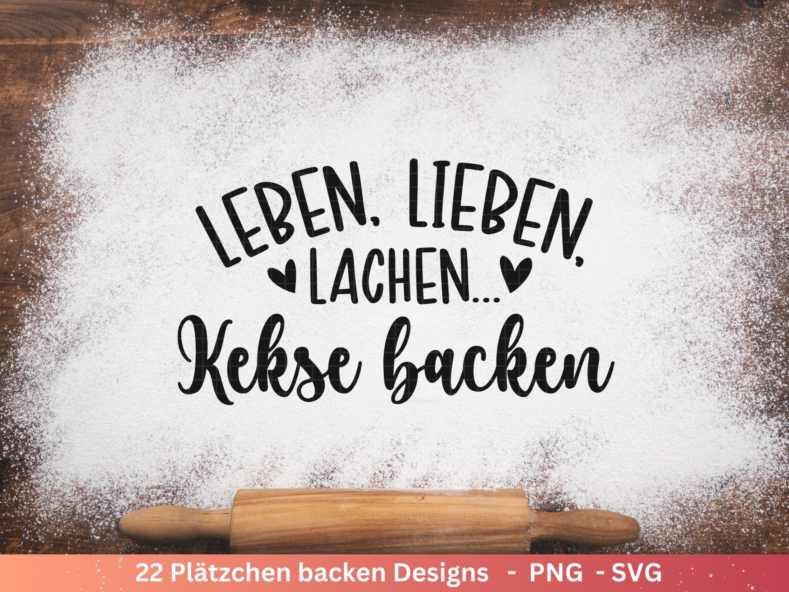 Plotterdatei backen Weihnachten - backen svg - Deutsche Sprüche backen ...