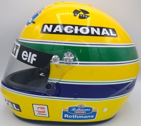 ROTHMANS SENNA HELMET - Etsy