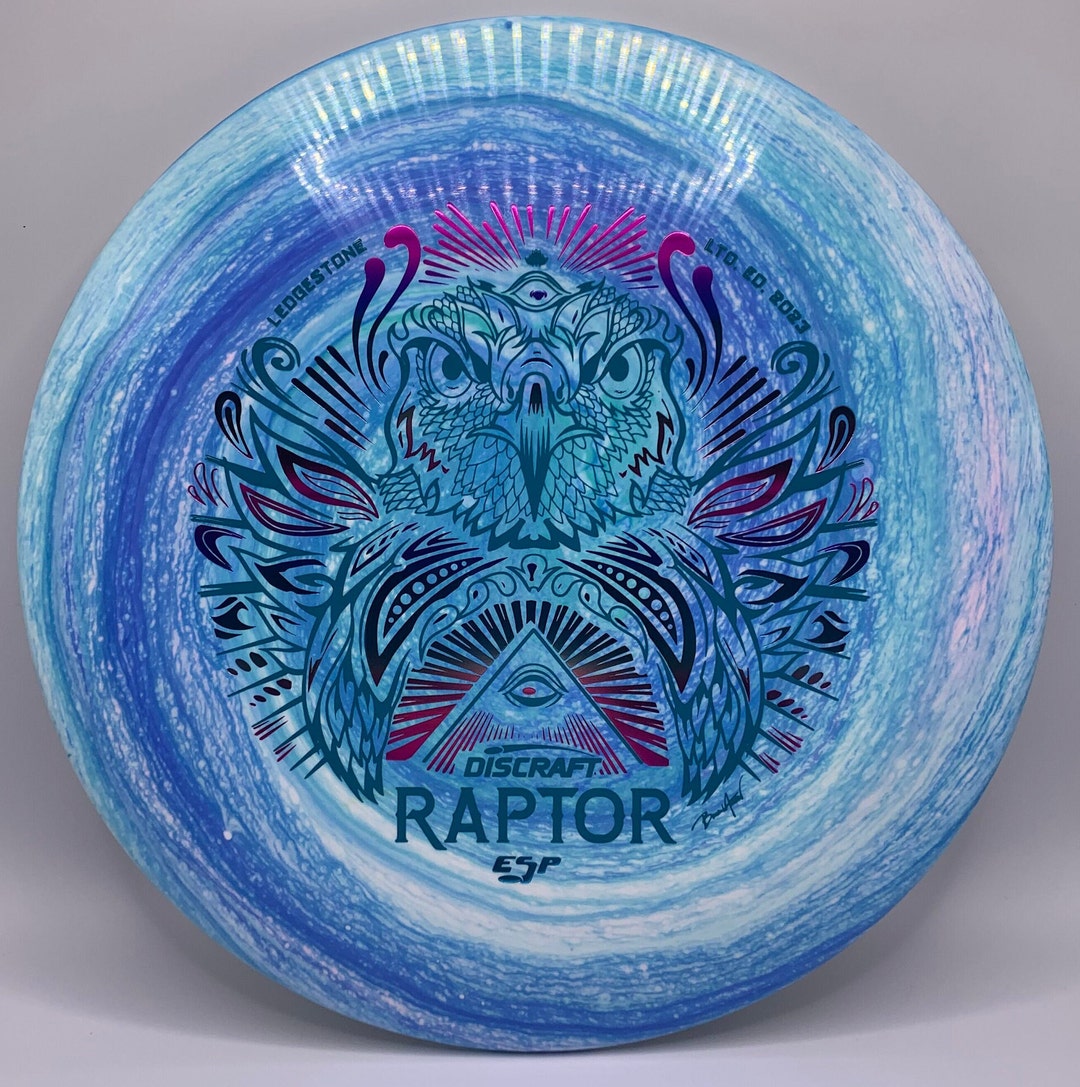 Discraft Two Color Stamp ESP Raptor - Ledgestone 2023 170-172g Custom ...