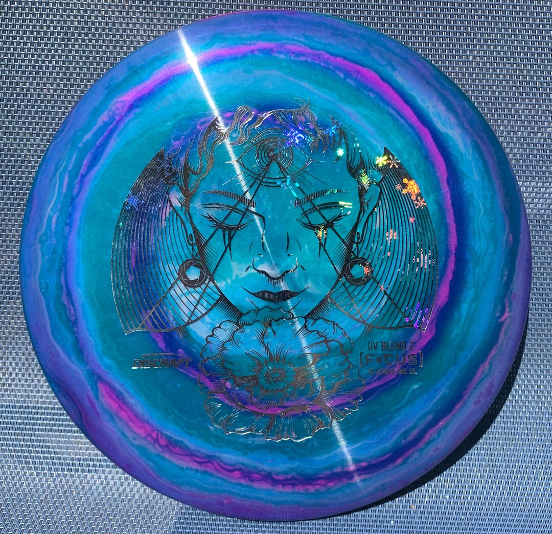 Discraft UV Blend Z Focus ledgestone 173-174g Custom Dye - Etsy