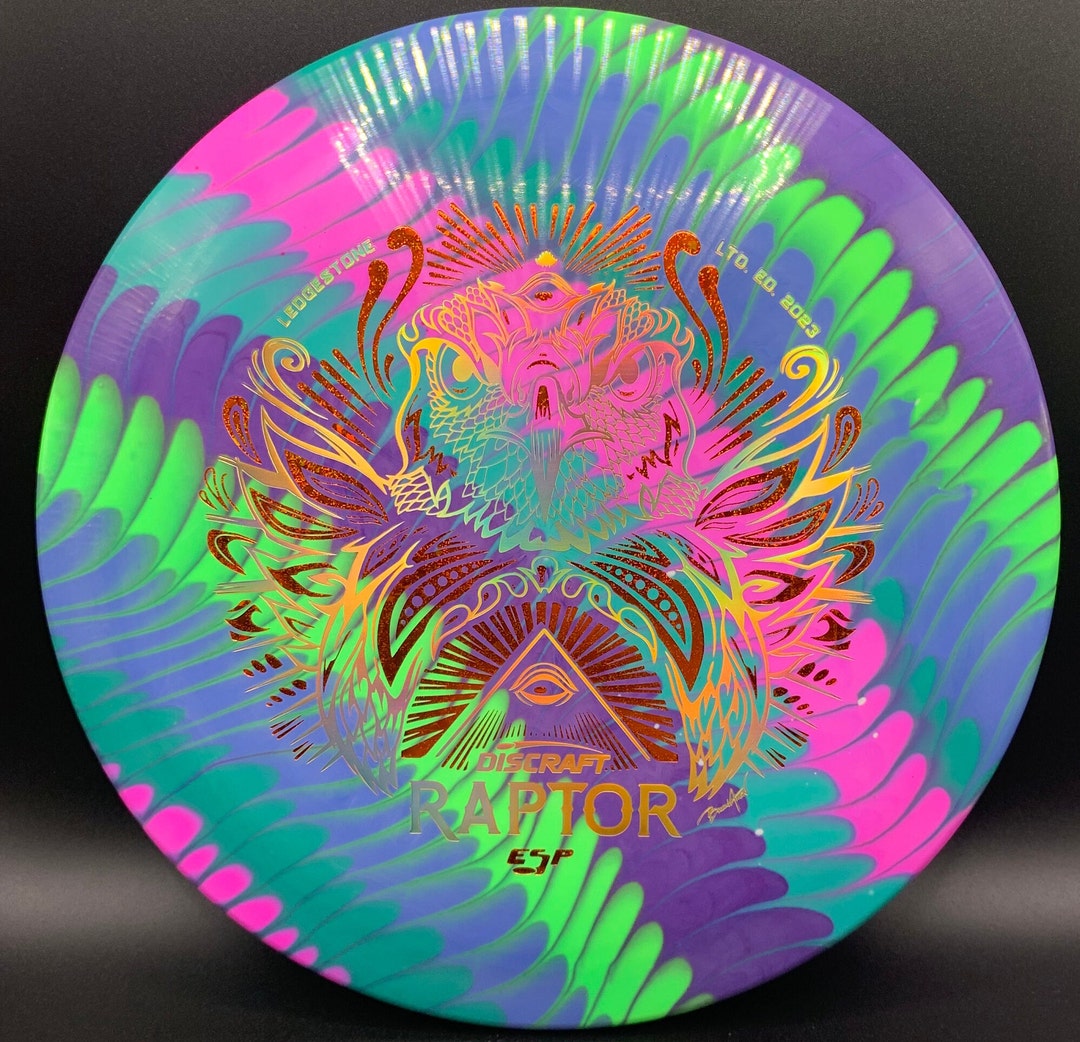 Discraft Two Color Stamp ESP Raptor - Ledgestone 2023 173-174g Custom ...