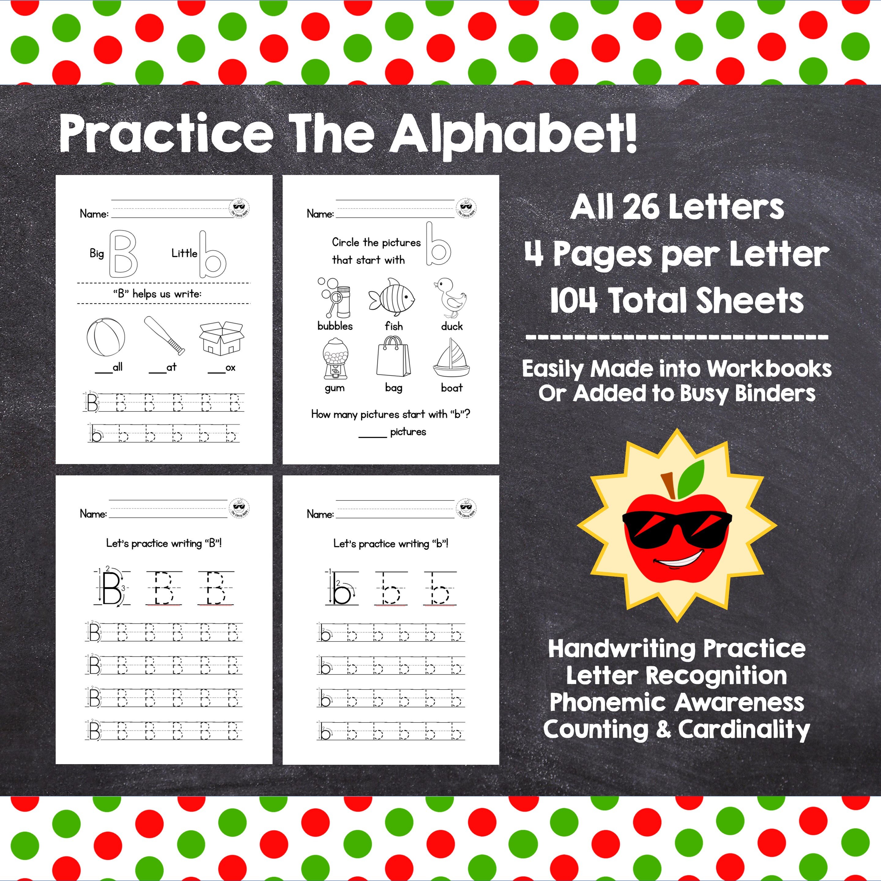 Letter Worksheets Printable Educational Worksheets With Handwriting ...