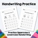 Letter Worksheets Printable Educational Worksheets With Handwriting ...