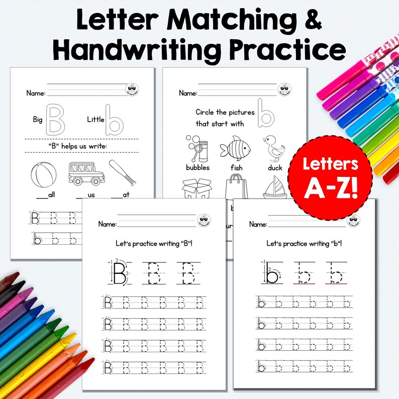 Letter Worksheets Printable Educational Worksheets With Handwriting ...