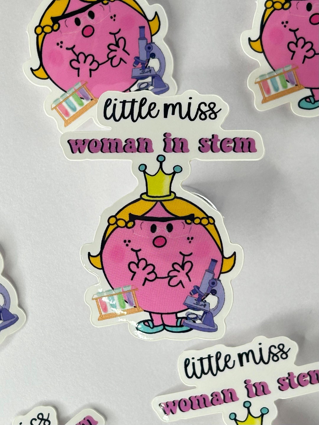 Little Miss Women in Stem Sticker | Engineering Empowerment | Stem ...