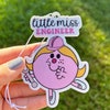 Little Miss Engineer Sticker | Engineering Empowerment | Engineering ...