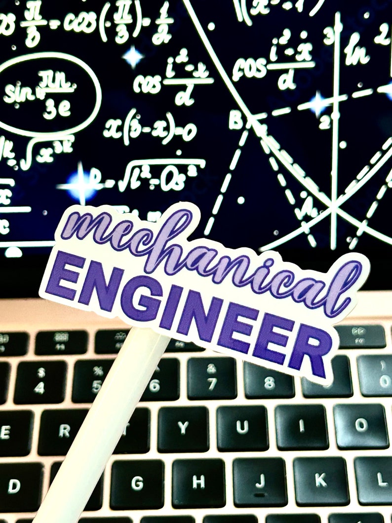 Mechanical Engineer Sticker Mechanical Engineering Gift for Engineers ...