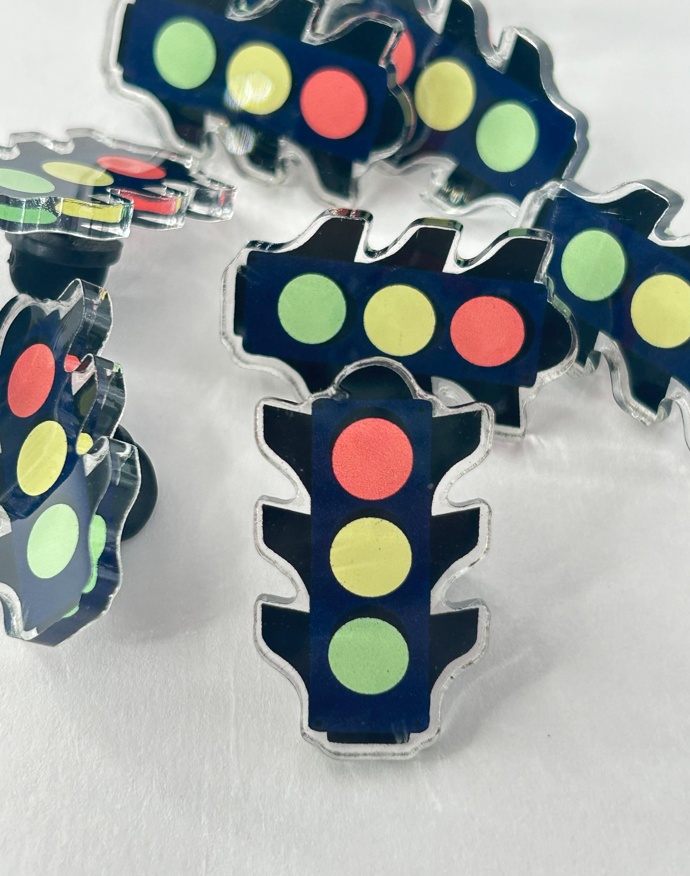 Traffic Signal Pin | Engineering Pin | Backpack Pin | Engineering ...