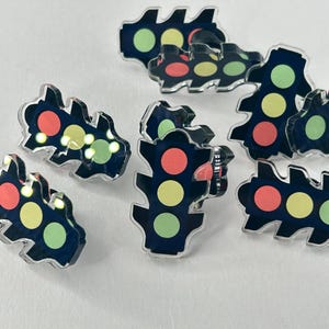 Traffic Signal Pin | Engineering Pin | Backpack Pin | Engineering ...