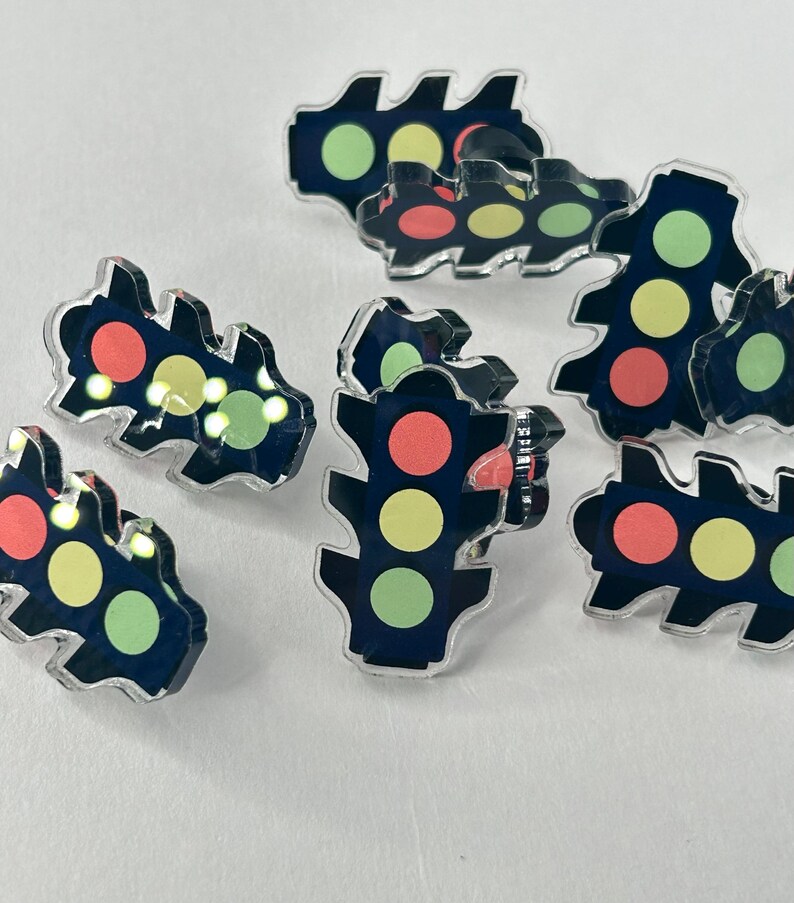 Traffic Signal Pin | Engineering Pin | Backpack Pin | Engineering ...