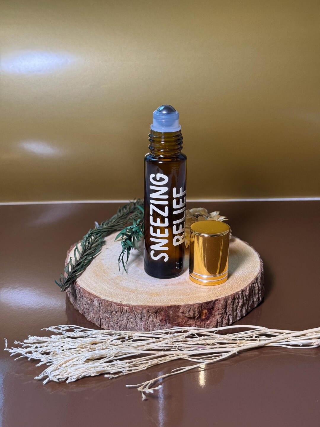 Sneezing Relief, Aromatherapy Roller for Allergy Relief, Essential Oils Roller, All-natural ...