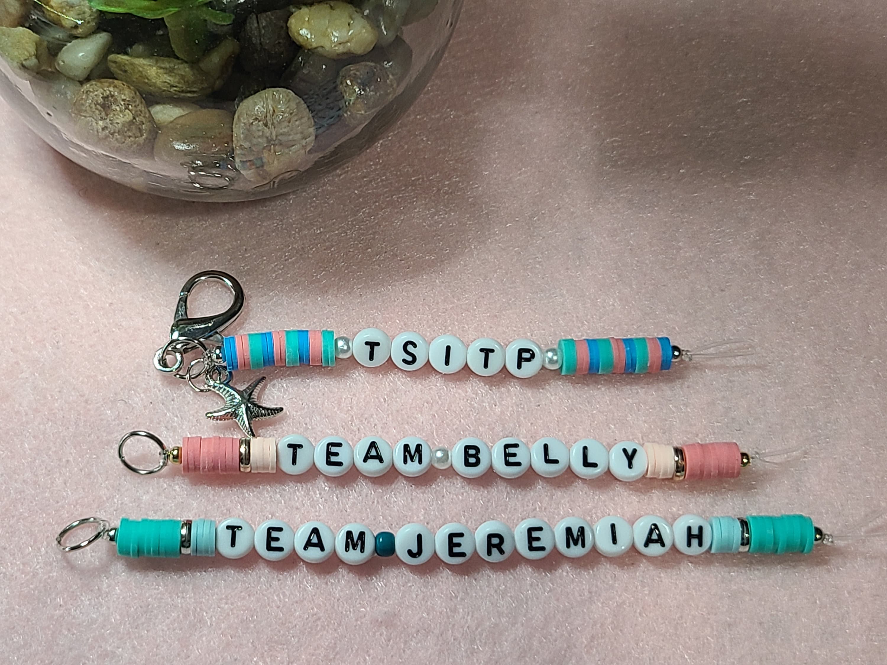 The Summer I Turned Pretty Clay Bead Keychain / Book Inspired Keychain ...