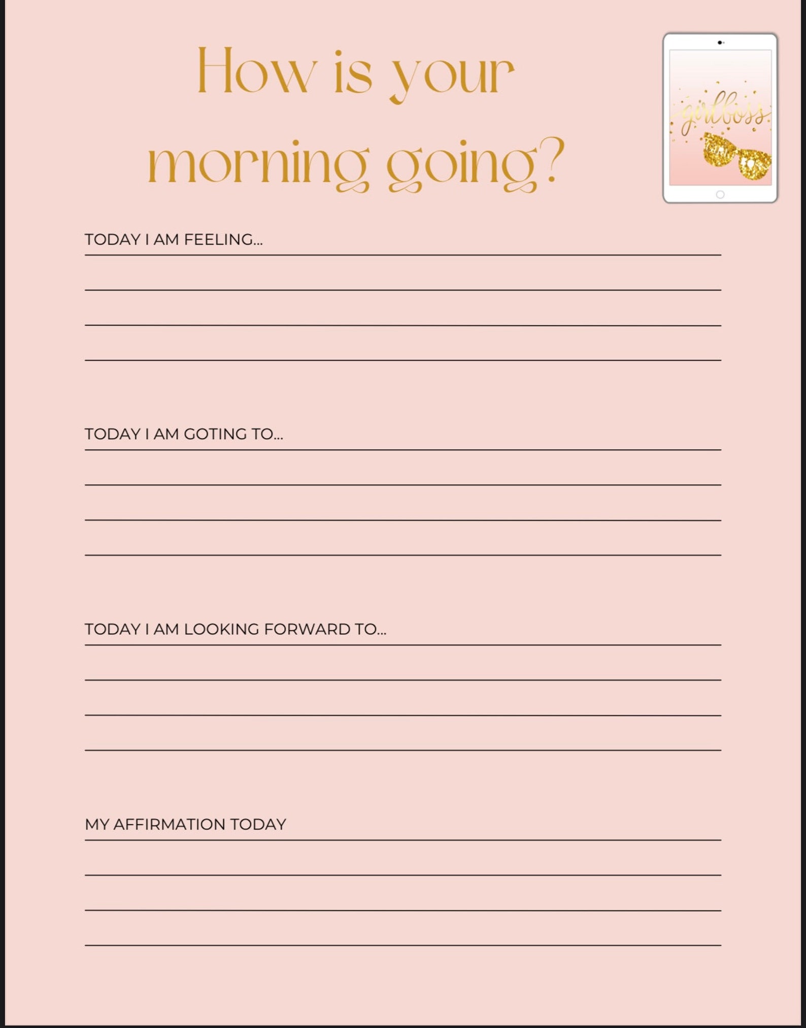 Ultimate Girl Boss Journal - Etsy