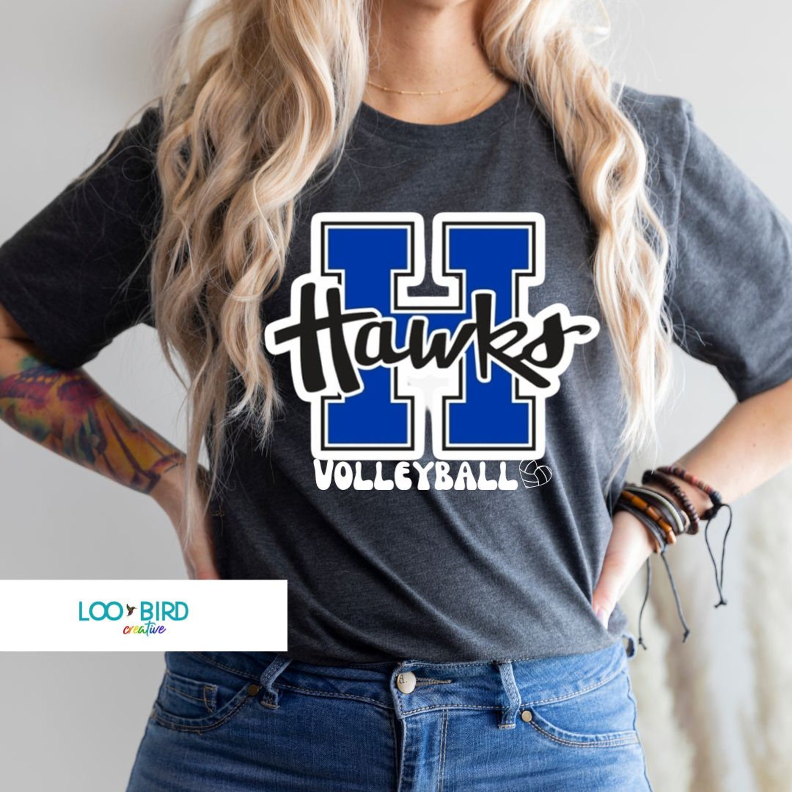 Hawks Shirt, Hawks Volleyball Shirt, Game Day Hawks Shirt, Go Hawks ...