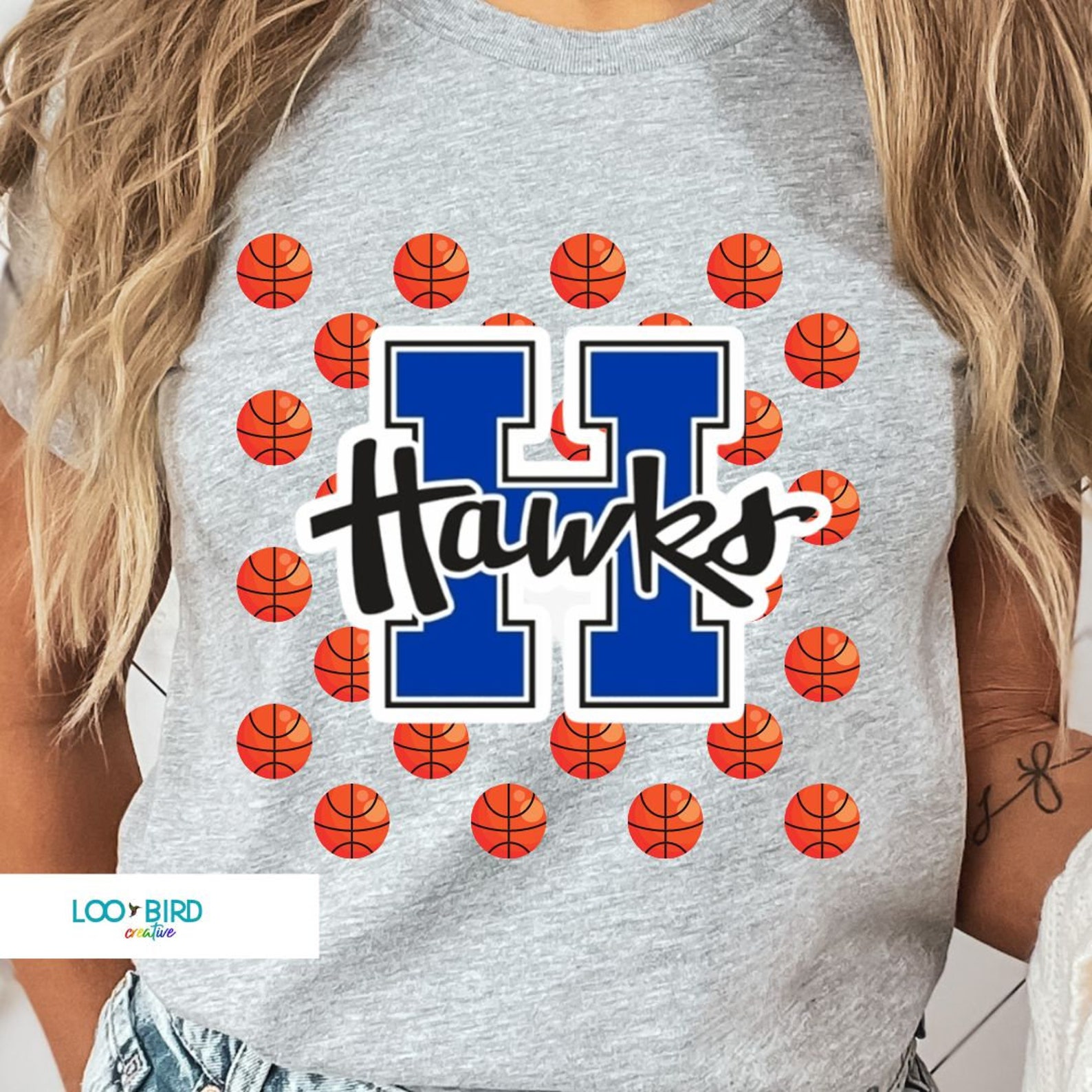 Hawks Basketball Shirt, Game Day Hawks Shirt, Basketball Season Shirt ...