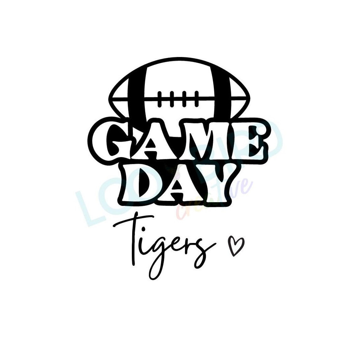 Game Day Tigers Svg, Football Svg, Game Day SVG for Shirt, Tigers Team ...
