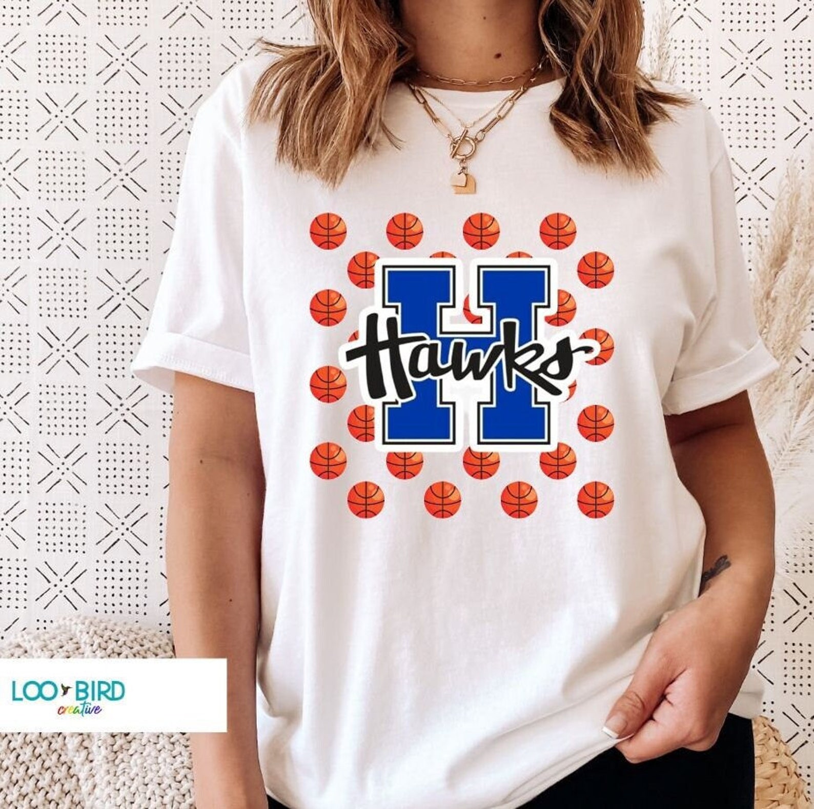 Hawks Basketball Shirt, Game Day Hawks Shirt, Basketball Season Shirt ...