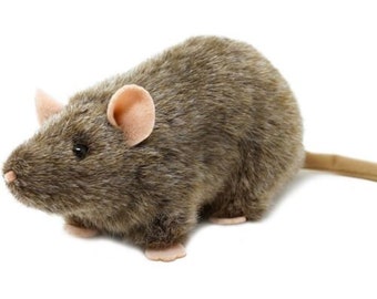 Stuffed Plush Rat - Etsy