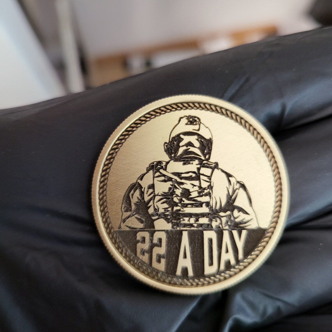 22 A Day IGY6 Challenge Coin - Etsy