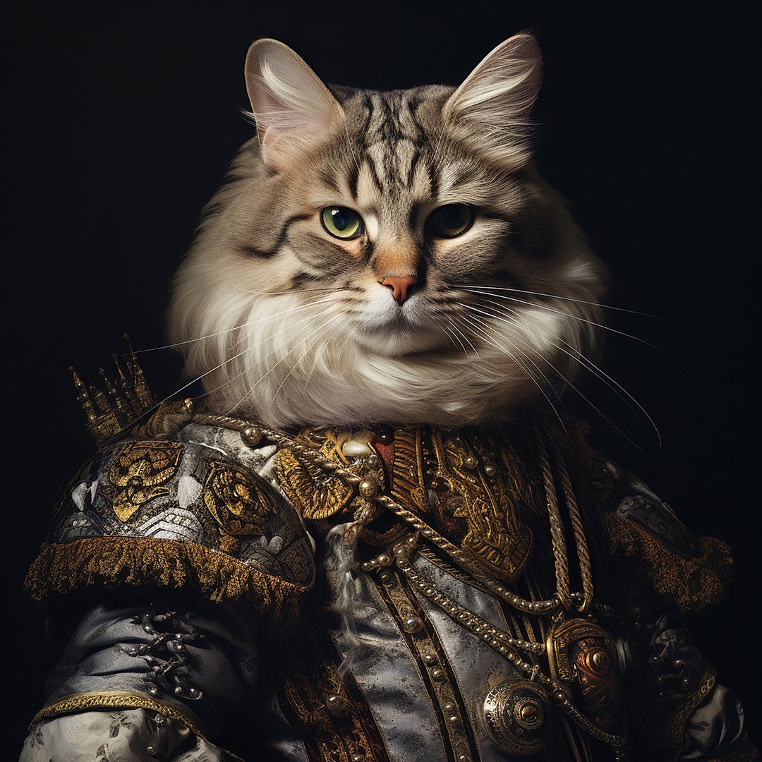 A Distinguished Gentleman Cat - Etsy
