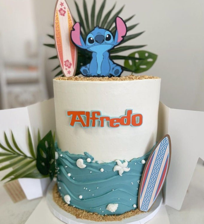Stitch Cake Topper - Etsy