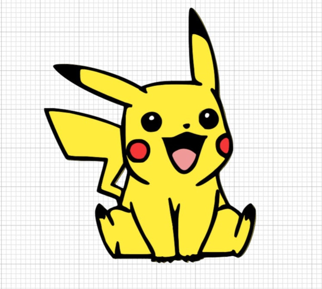 Pikachu SVG - Etsy