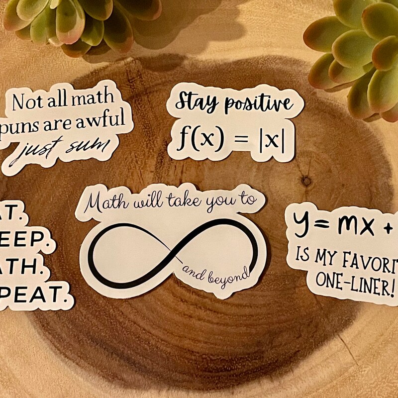 Math Decal - Etsy