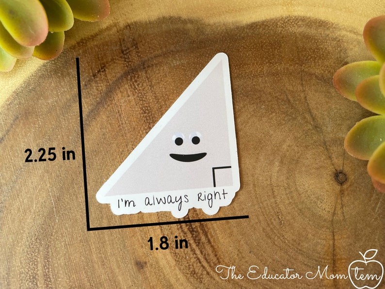 Math Stickers Teacher Stickers Math Puns Sticker Set - Etsy