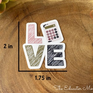 Math Stickers, Teacher Stickers, Math Puns, Sticker Set - Etsy