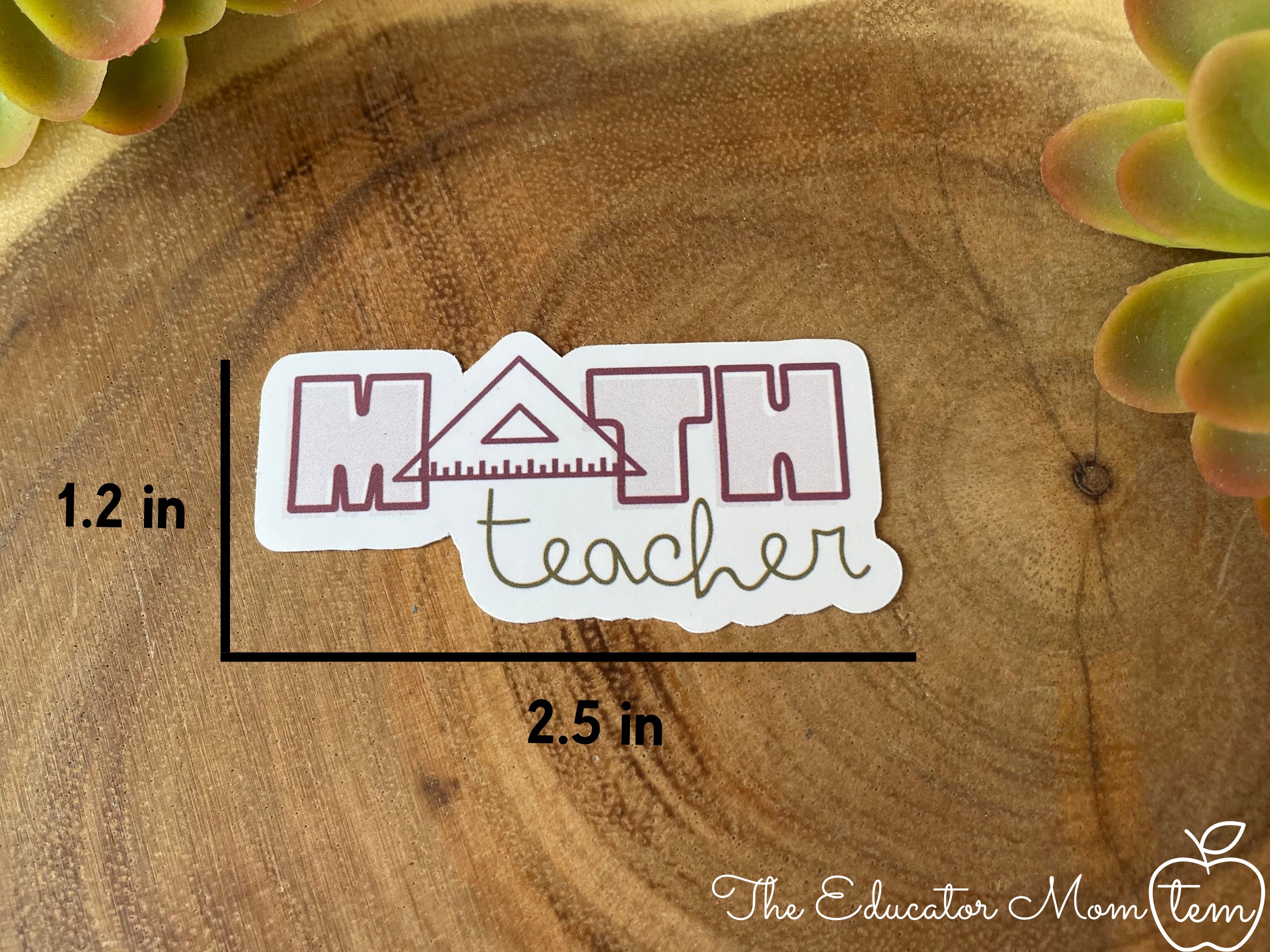 Math Stickers Teacher Stickers Math Puns Sticker Set - Etsy