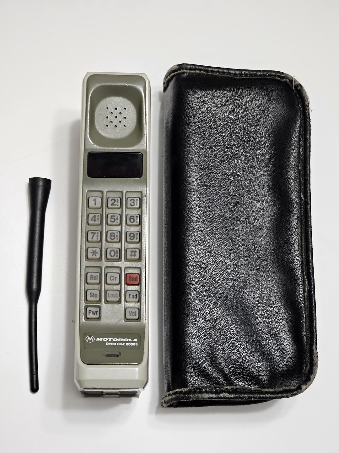 RARE 1985 Motorola Dynatac 8000S Mobile Phone W Leather Case - Etsy