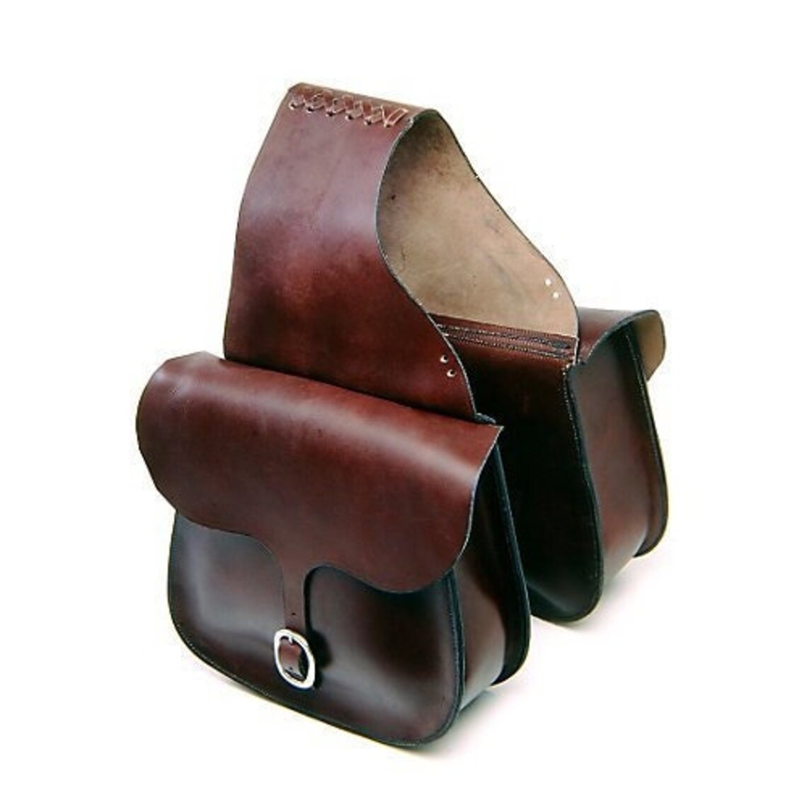 Premium Western Leather Saddle Bag for Horse - Etsy