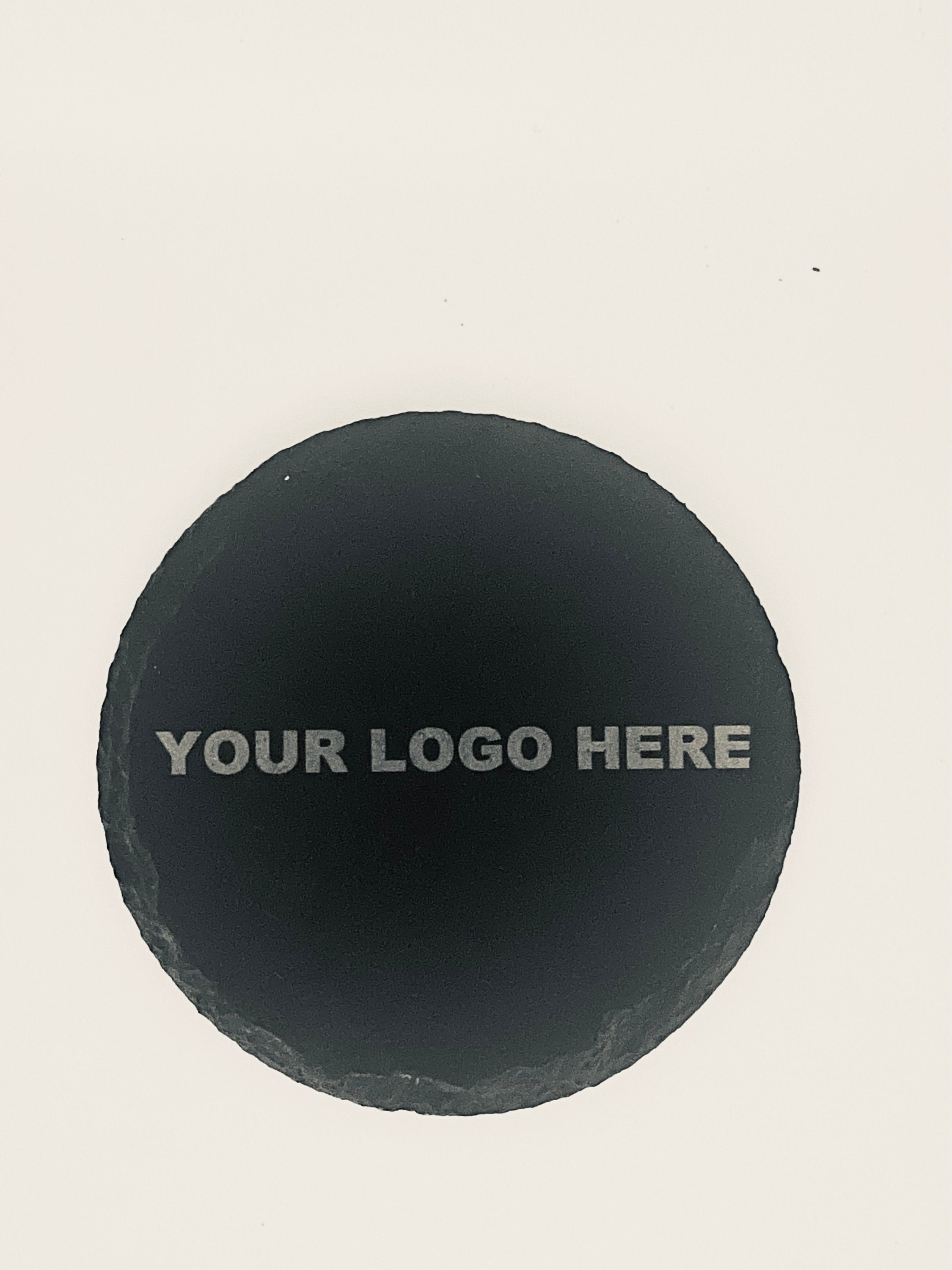 Custom Logo Coasters, Restaurant Logos, Engraved Slate Stone Coasters ...