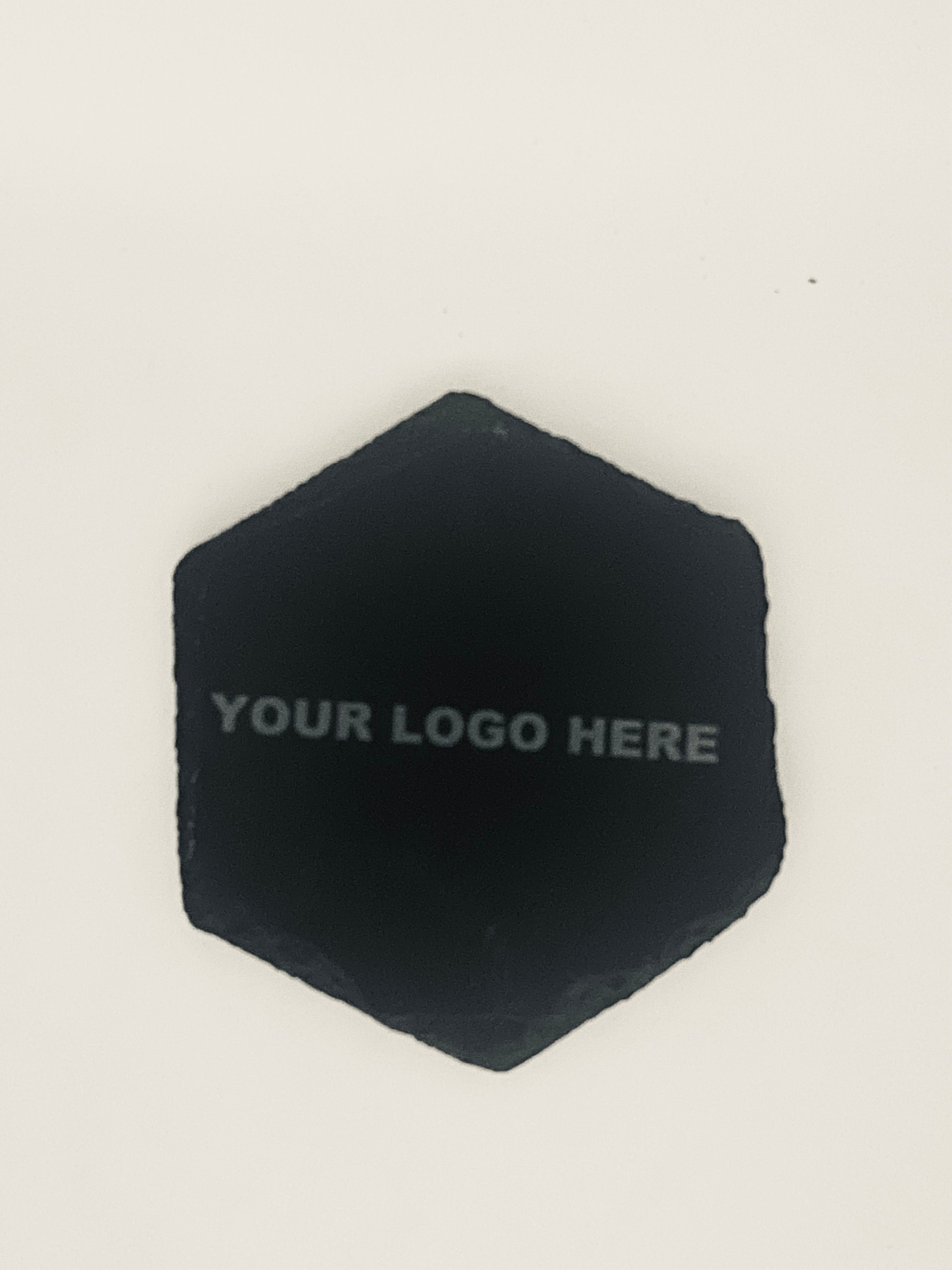 Custom Logo Coasters, Restaurant Logos, Engraved Slate Stone Coasters ...