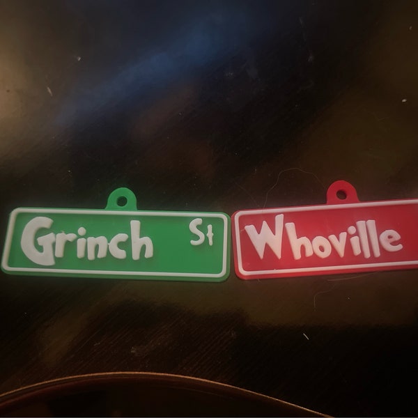 Grinch Street Sign - Etsy