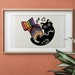 Pride Cat Poster LGBTQ Gift Pride Wall Art LGBTQ Queer Wall Art Pride ...