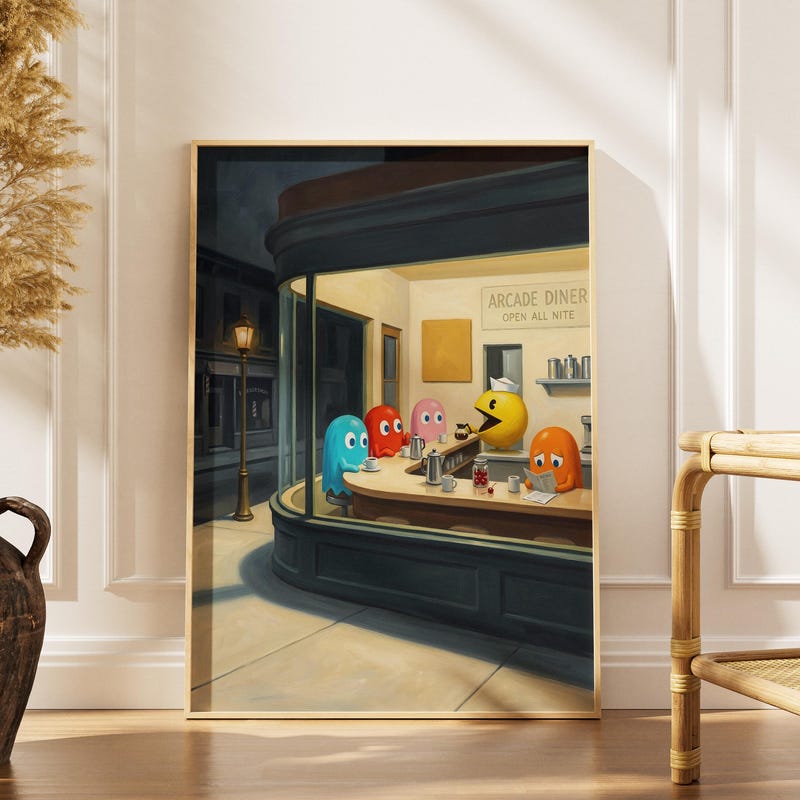Pacman Wall Decorations - Etsy