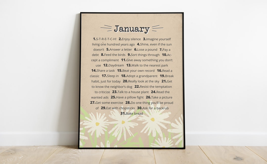 365 Days of Adventure - January: Transform Your Year With Our Daily ...